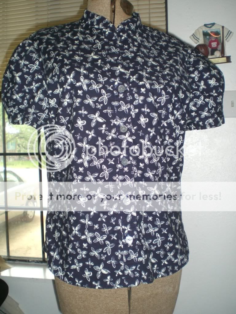 Simplicity Bib Front Shirt 3684 pattern review by Frosty772