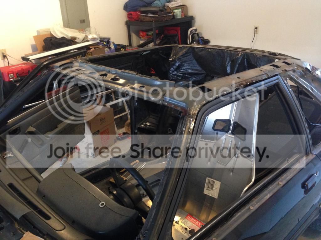 1988 GT to LX - Rust repair, re-skinned roof, engine bay smoothing ...