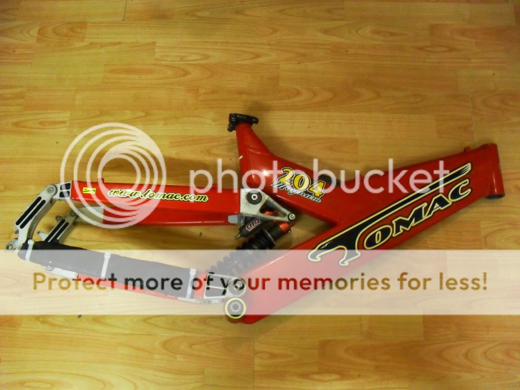 Tomac 204 Lawhill Downhill frame from 1999-New Pics | Retrobike